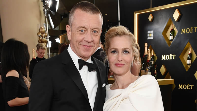 Gillian Anderson thanks ex Peter Morgan winning SAG Awards